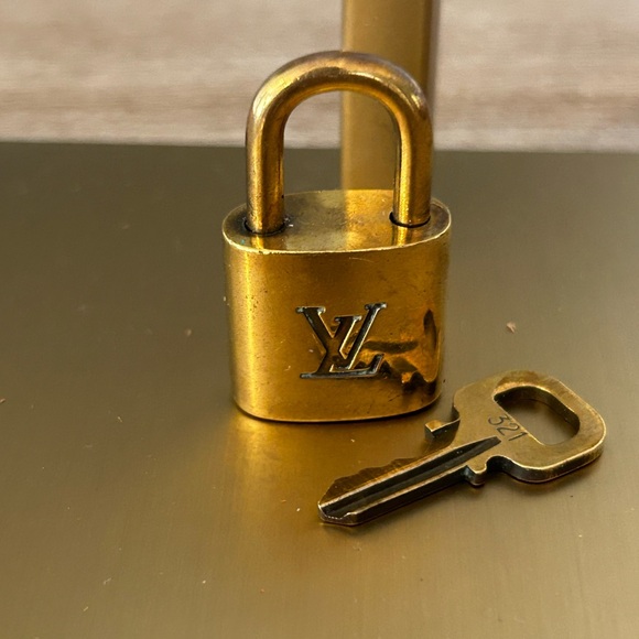 Louis Vuitton | Accessories | Authentic Lv Lock And Key | Poshmark